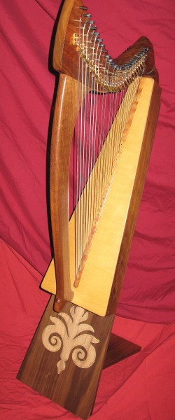 The Smart Stand and Cart for Small Harps | Make it easy on yourself!